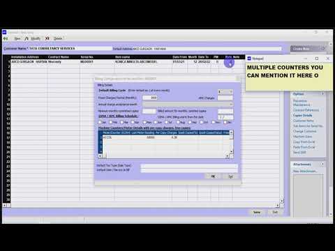 HOW TO ENTER CONTRACT/MIF /WARRANTY/ FSMA/ TG/ CSA/ 4C