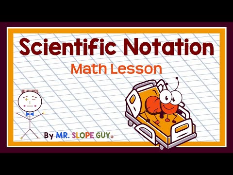 Scientific Notation Math Lesson with Examples