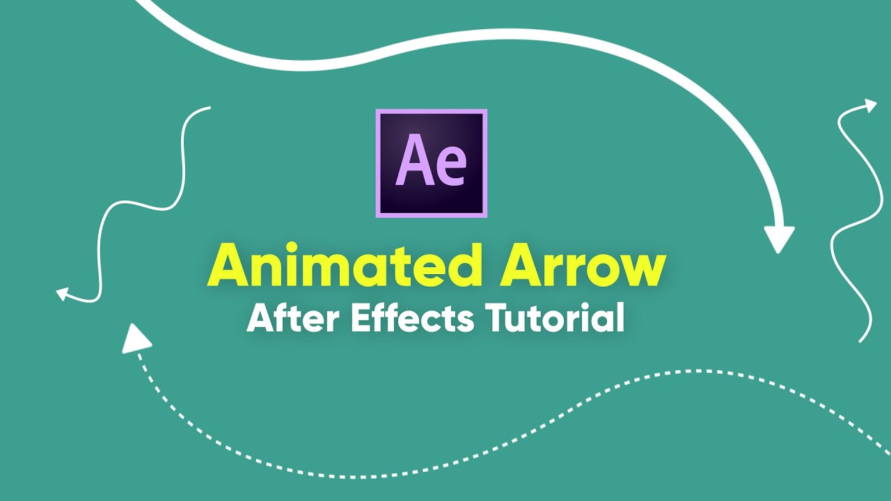 Create Animated Arrows - After Effects Tutorial [Super Easy]