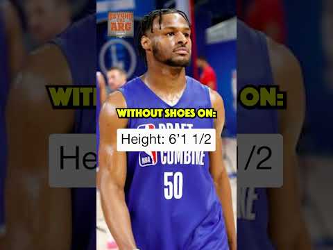 Bill Reiter was stunned when he first saw Bronny James at the NBA Combine #shorts #BronnyJames