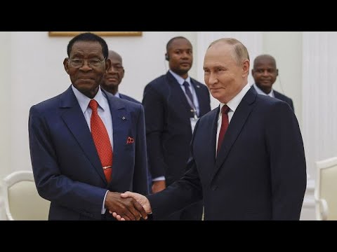 Equatorial Guinea's president visits Russia for diplomatic talks