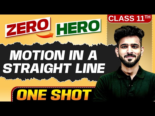 Understanding Motion in a Straight Line: A Comprehensive Guide for ...