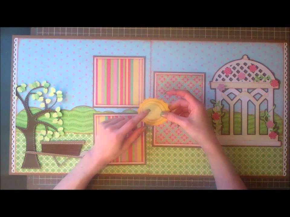 Faith Abigail Designs - Happy Spring Scrapbook Layout Tutorial