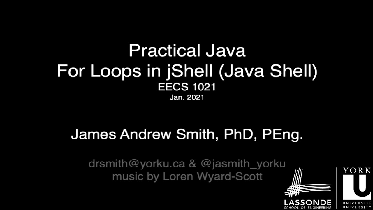 Practical Java: For Loops in the Java Shell (jShell)