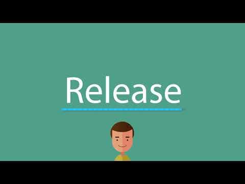 How to pronounce Release