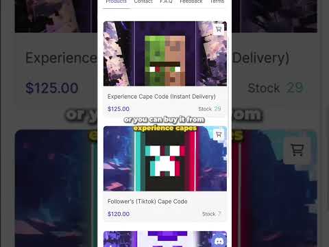 How to Get The New Minecon Cape