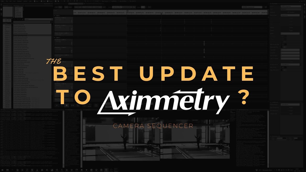 Using the camera sequencer | Virtual Production Unreal Engine & Aximmetry Tutorial