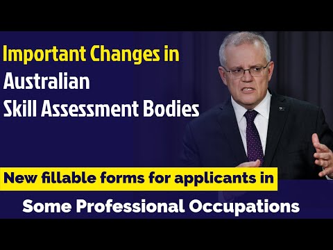 Important Changes in Australian Skill Assessment Bodies | Australian Immigration
