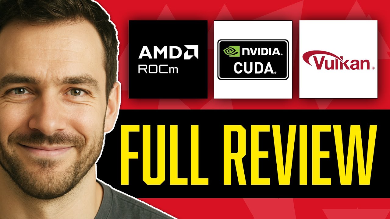rocm vs cuda vs vulkan best GPU computing comparison!