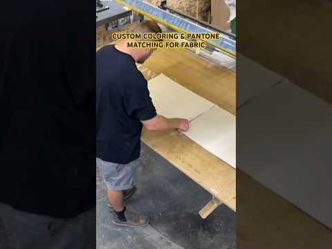 CUSTOM COLORING & PANTONE MATCHING FOR FABRIC