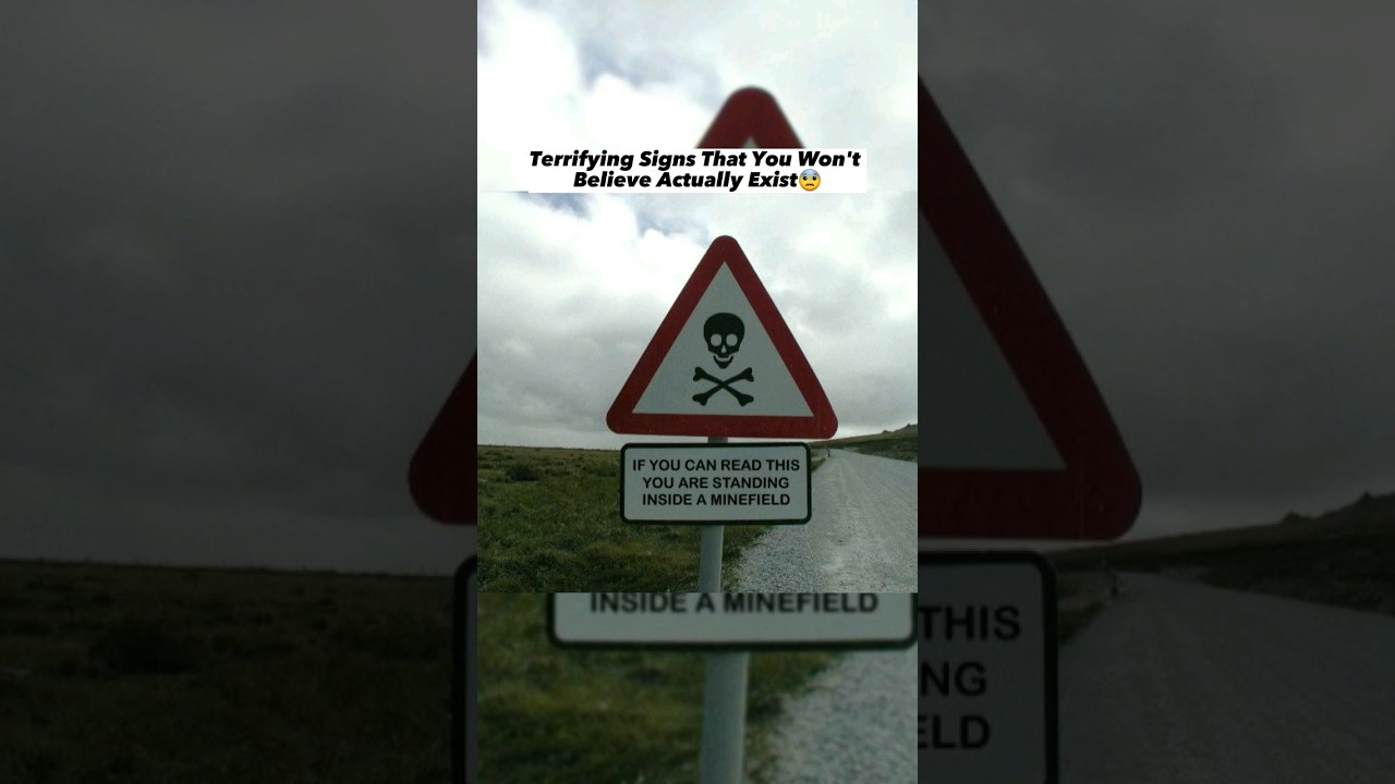 Terrifying Signs That You Won't Believe Actually Exist #shorts