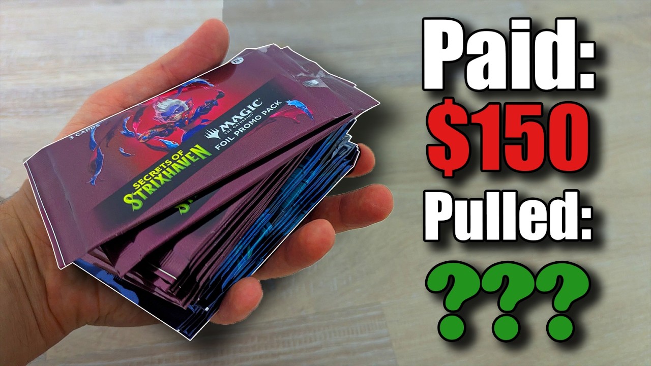 I Paid $150 Dollar for x20 Secret of Strixhaven Promo Packs. What's The Value?