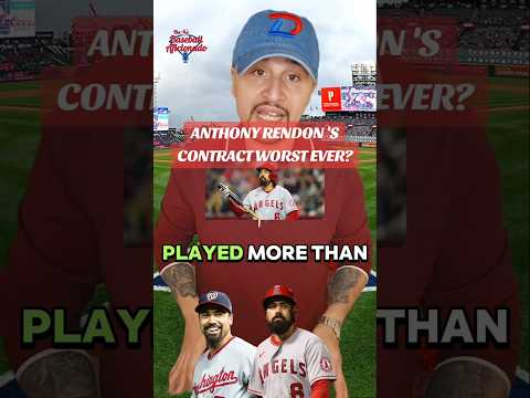 Angels Anthony Rendon's contract in MLB history 🤔? #baseball