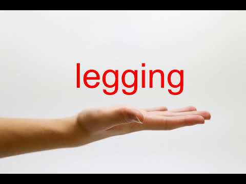 How to Pronounce legging - American English