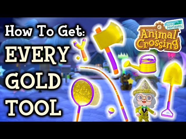 Do golden tools break in Animal Crossing: New Horizons?