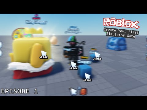 How To Make a Roblox Simulator | Clicks & Leaderstats [Ep. 1]