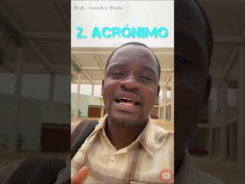 Sigla vs Acrónimo
