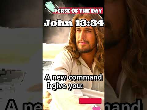PAPA JESUS Bible verse || John 13:34