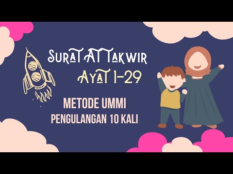 Surat At Takwir 1-29 Metode Ummi Pengulangan 10 Kali