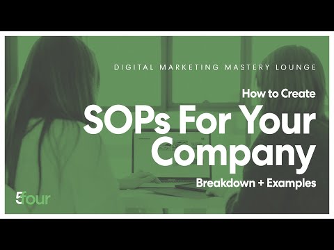 How to Create Standard Operating Procedures (SOPs) for Your Company