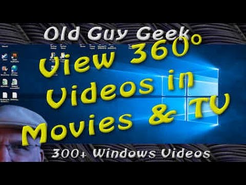Windows 10 Creators Update - View 360° Videos in the Movie & TV App