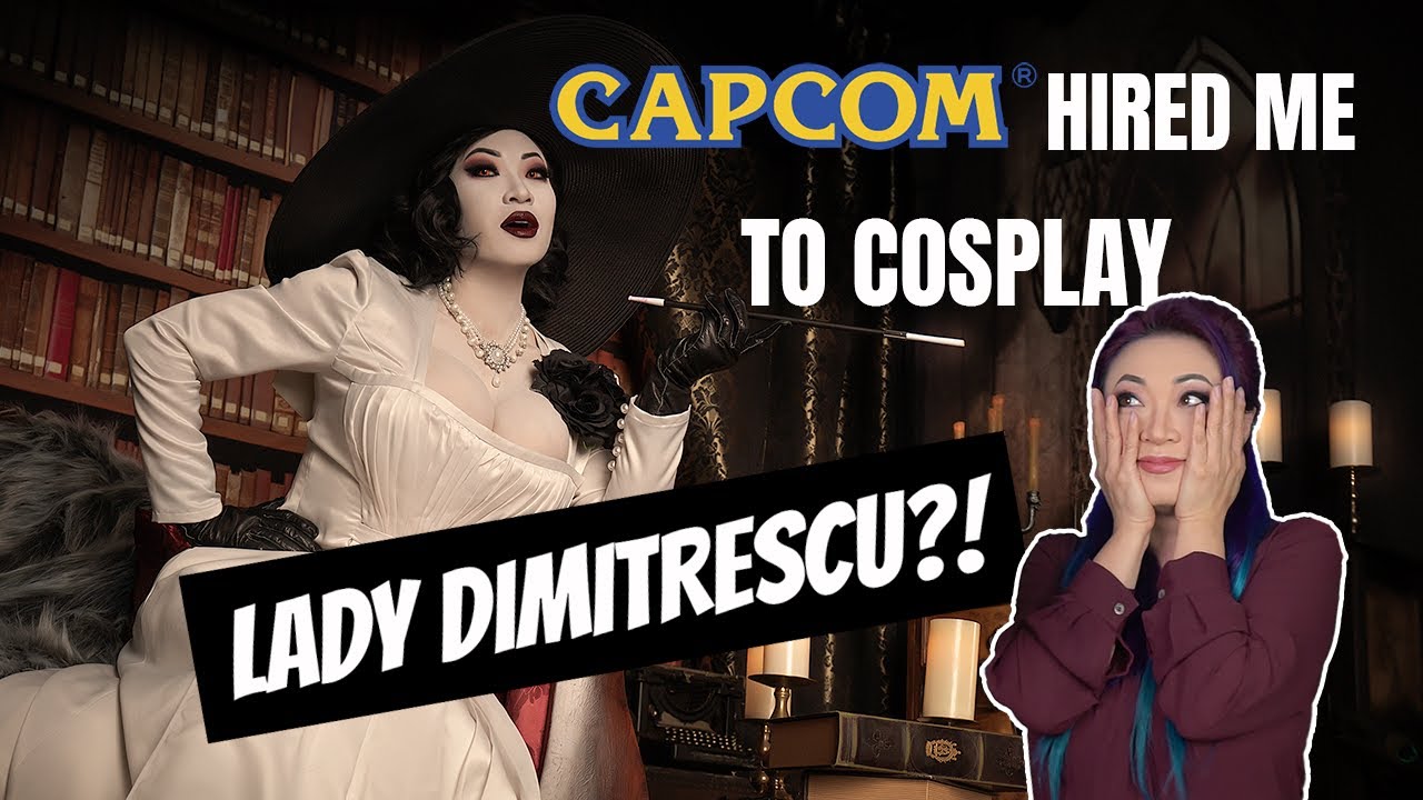 Cosplaying Lady Dimitrescu from Resident Evil Village... for Capcom!