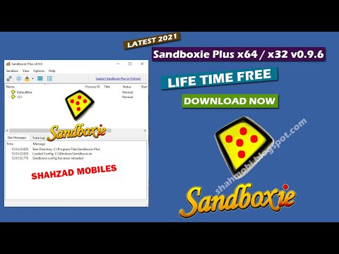 Sandboxie Plus ver 0.9.6 lifetime free download | Sandboxie Plus 2022 | Sandboxie ShahzadMobiles2.0