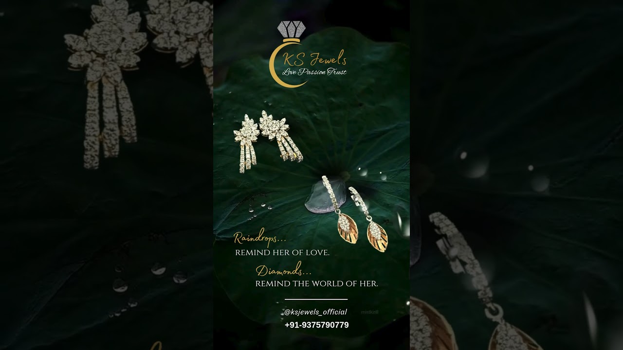 Raindrops & Diamonds | Timeless Elegance by KS Jewels | Jewelry That Tells Your Story