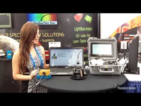 StellarNet Fiber Optic Spectrometers at SPIE in San Diego