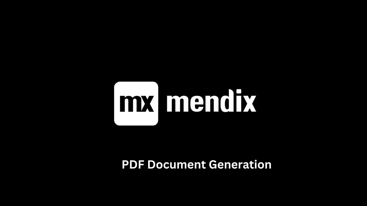 Mendix #13 PDF Document Generation #mendix  #lowcodeplatform #lowcode #pdf #pdfdownload #mendix
