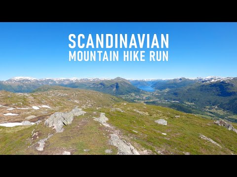 Virtual Run | Mountain Hike | Eikasnipa in Norway | Virtual Hike | Mountain Scenery