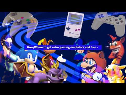 Free PC game downloads - free retro gaming emulators tutorial - retro PC and laptop Gaming