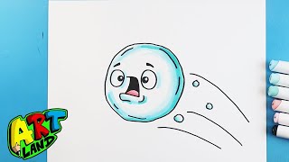 How To Draw A Snowball Watch HD Mp4 Video Download Free