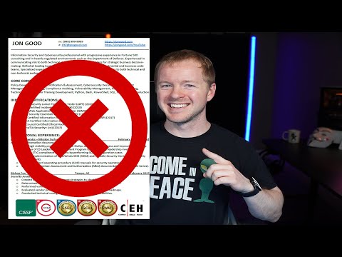 Most Common Cyber Security Resume Flaw