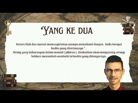Syarat-syarat Perawi Hadits