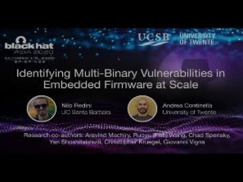 Identifying Multi-Binary Vulnerabilities in Embedded Firmware at Scale