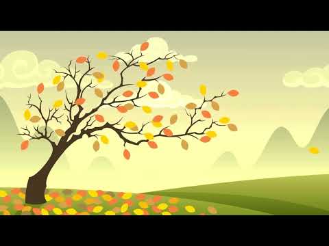 Fall Autumn Animation video | Free Background Animation Footage for Beginners
