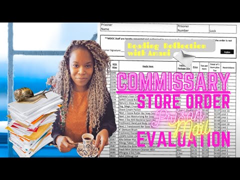 Ever Seen a Prison Store Order Form? – SawariMedia