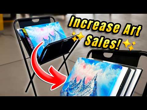 Best Art Display Stand For Artists That Want To Sell Today!