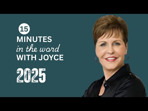 Put First Things First – Pt 1 | 15 Minutes in the Word with Joyce Meyer