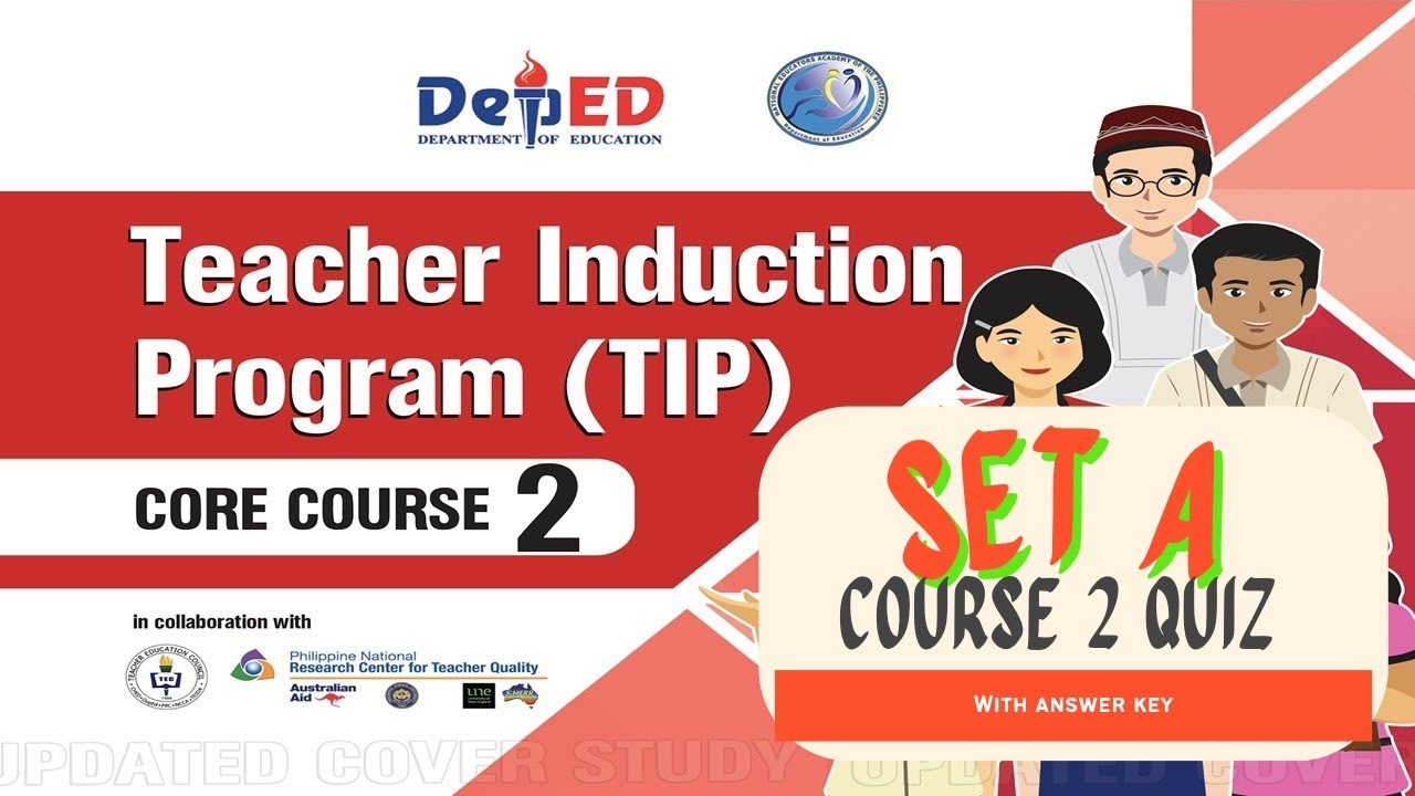 Coursebook 2 SET A Quiz with answer | TIP Course 2 | Teacher Induction Program