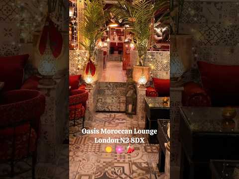 Authentic Moroccan restaurant in London. Took me back to Morocco 🇲🇦