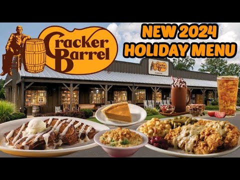 Cracker Barrel's NEW 2024 Holiday Menu Review (New & Returning Favorites)