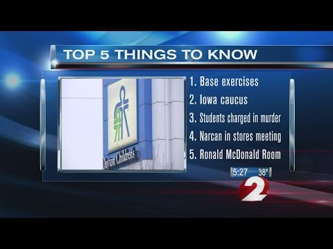 Top Five Things to Know Today