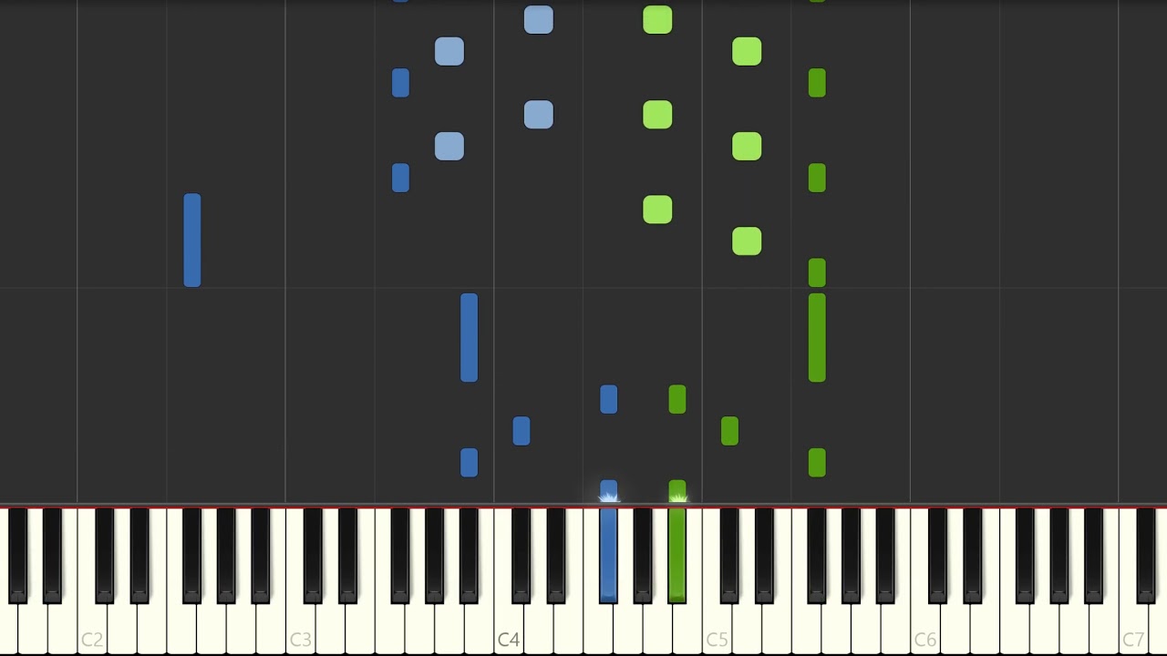 Tales from the Loop (Main Theme) - Philip Glass (Piano synthesia tutorial + piano sheet)