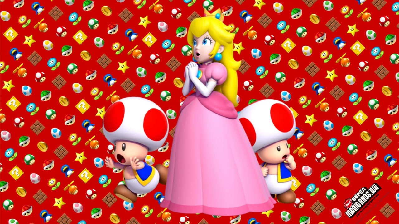 New Super Mario Bros. Wii Peach Voice Clips