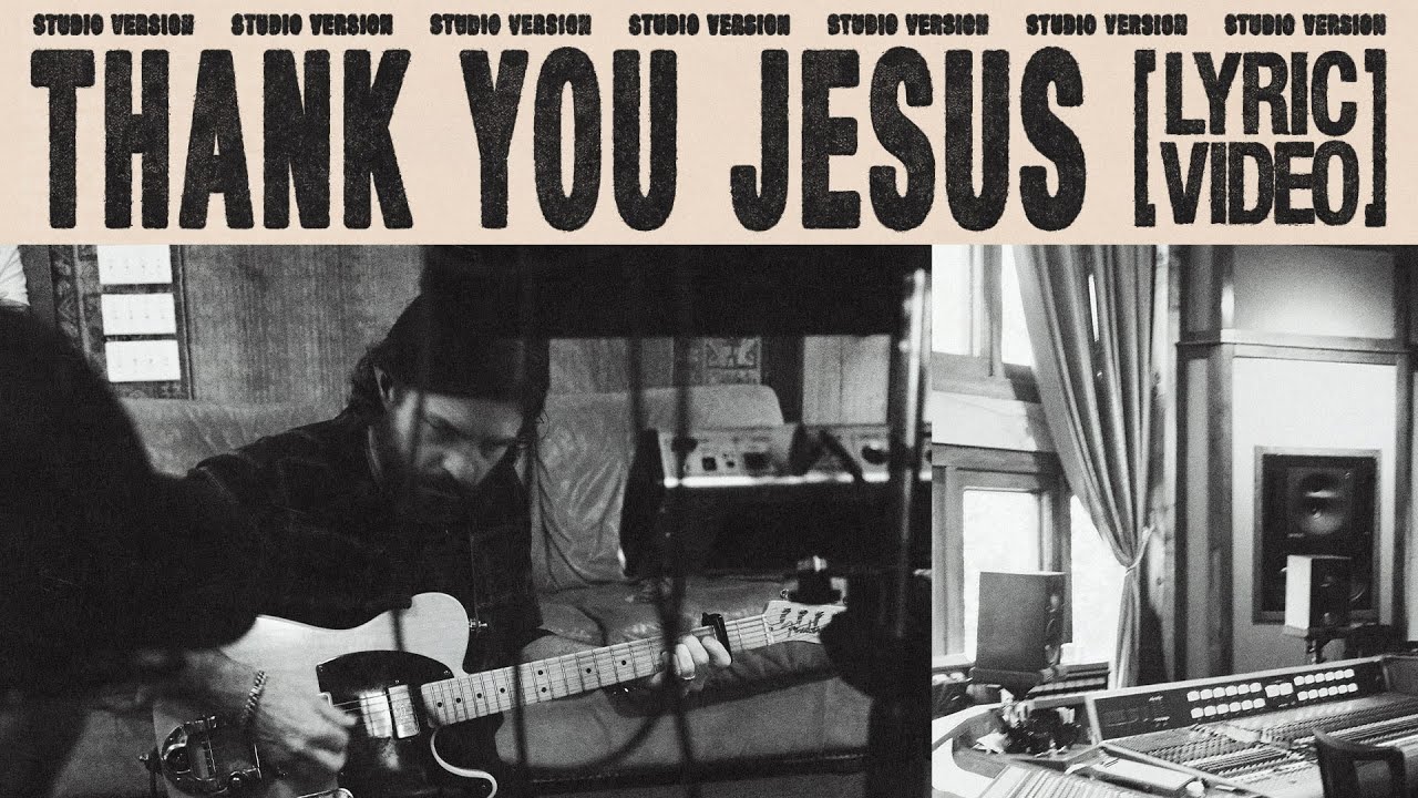 Thank You Jesus (Studio Version) [Lyric Video] - Josh Baldwin