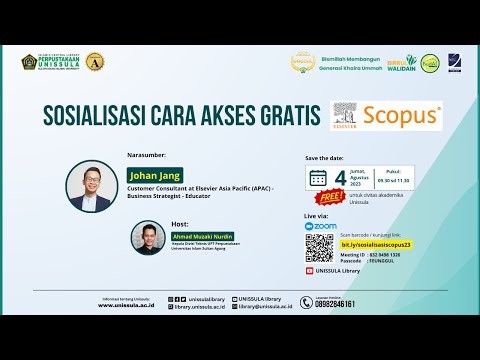 Sosialisasi Cara Akses Gratis Scopus