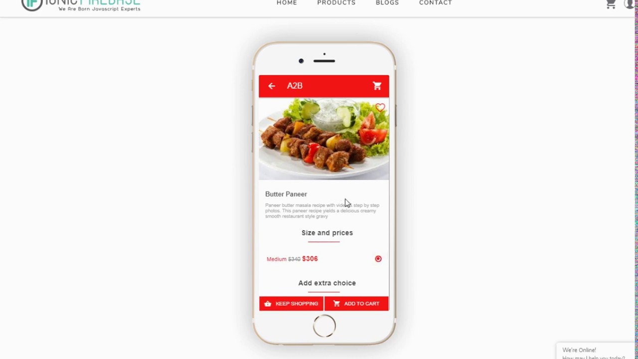Ionic Firestore/Firebase Multi Restaurant Mobile App Features