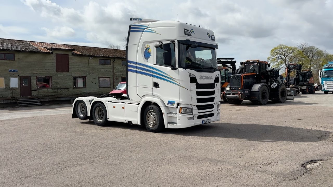 Dragbil Scania S 500, Eslöv, Klaravik auktioner
